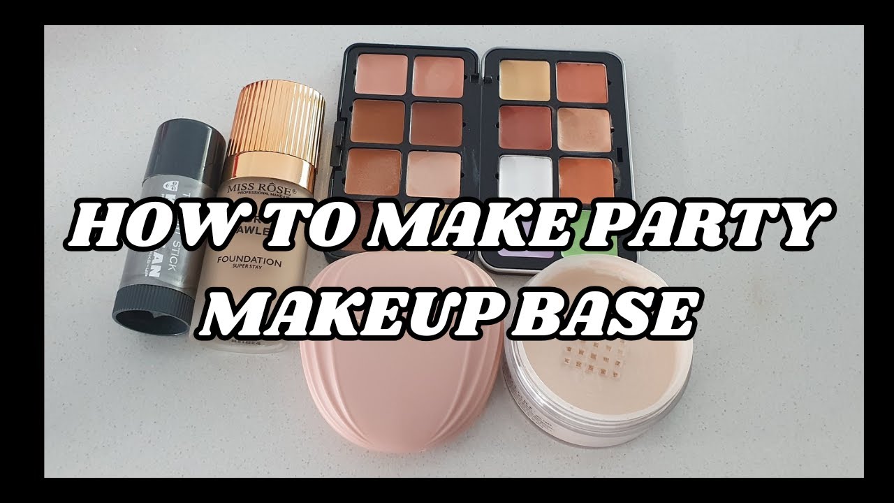 How to Make Party makeup base| Bridal Base|Customise Base| Party Makeup ...