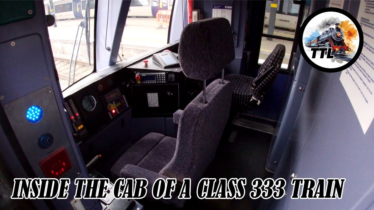 Inside the driver's cab of a Northern Rail Class 333 - YouTube