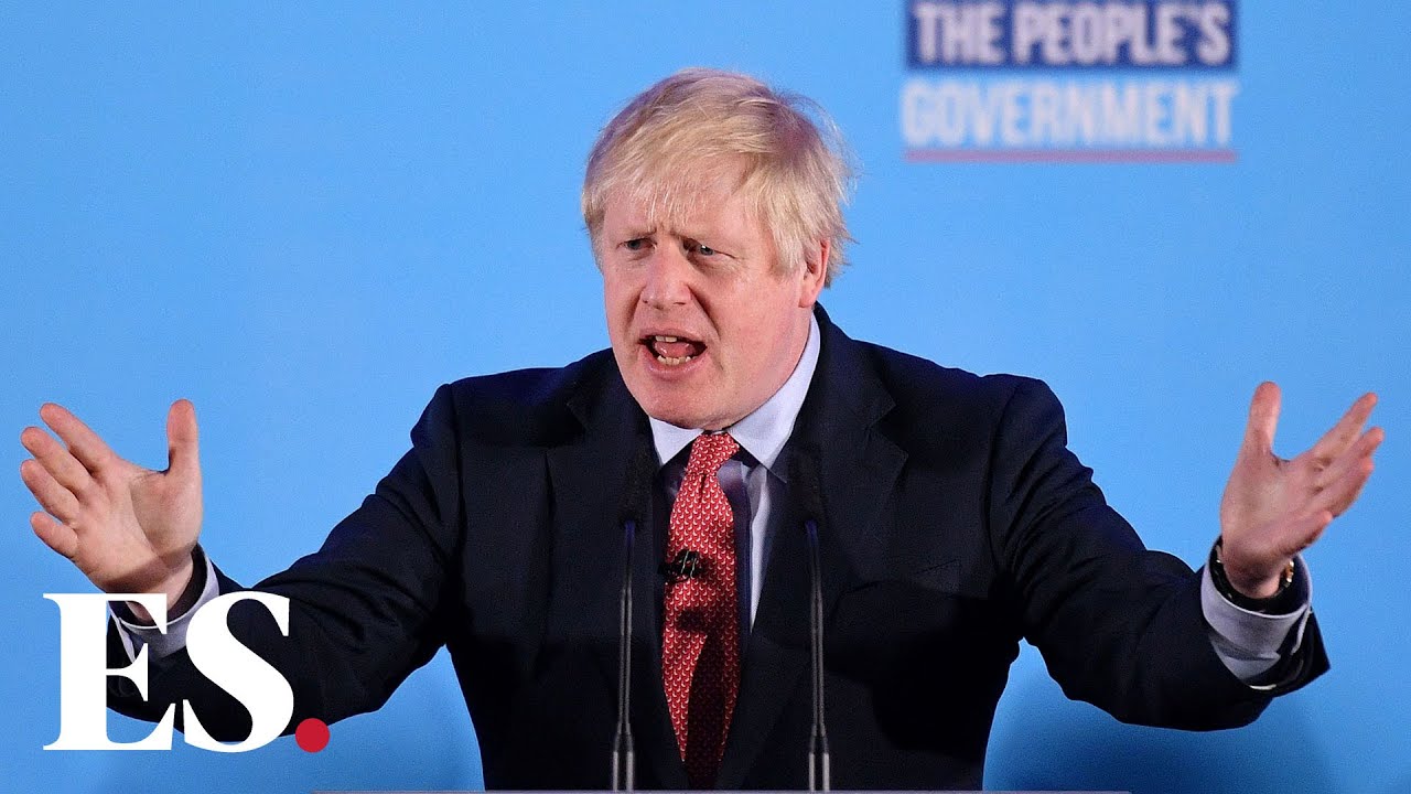 General Election 2019: Boris Johnson victory speech celebrates ...