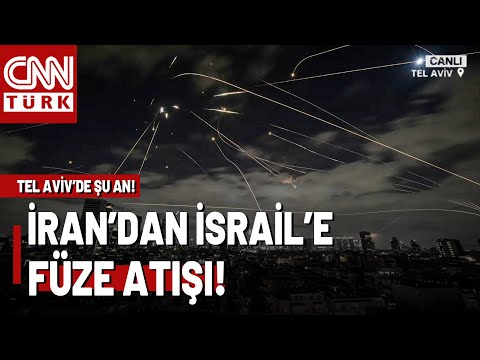 SON DAKİKA 🚨Tel Aviv'de Siren Sesleri! İran, İsrail'i Vuruyor!