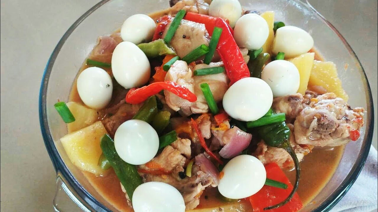 Chicken Tomato Soup with Quail eggs - YouTube