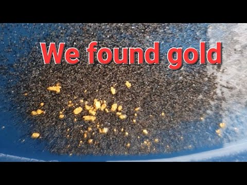 River Gold Prospecting in Nature - YouTube