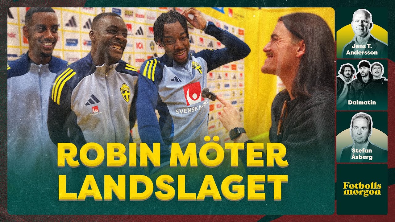 Robin möter landslaget | Jens T. Andersson om Sef-uppdraget | Så påverkas USA-VM av konflikten ...