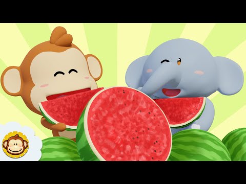 Makan Buah Semangka 🍉 Makan Buah Sehat | Lagu Anak Anak | Lagu Anak Indonesia Balita