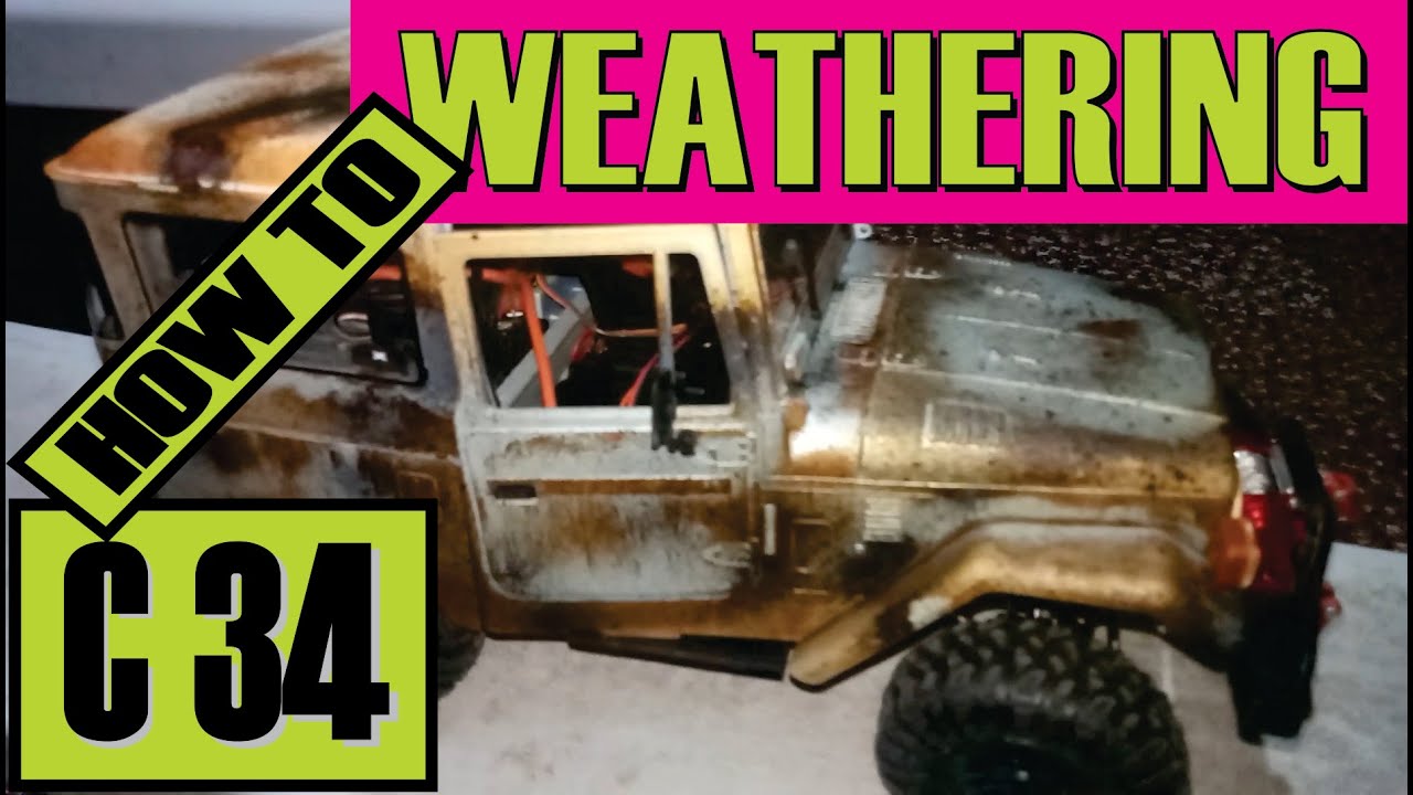 How to - Weathering WPL C34 KM - YouTube
