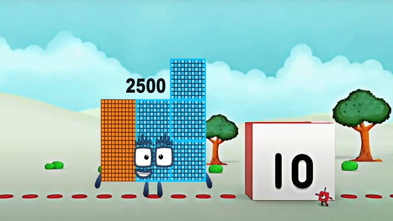 New Numberblocks The Rest of 2500s-2590s - YouTube