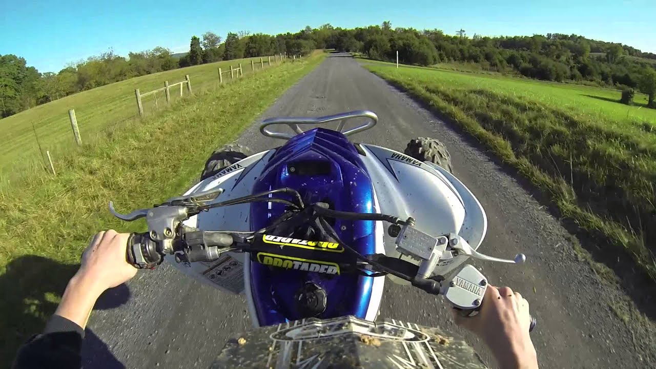 2007 Yamaha Raptor 700R Wheelie - YouTube
