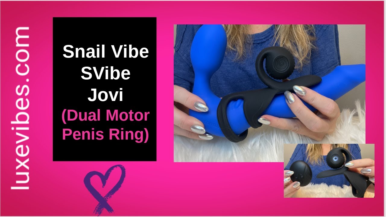 Snail Vibe Jovi (Remote Control Dual Motor Penis Ring) - YouTube