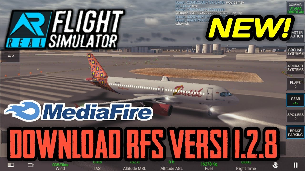Download RFS Real Flight Simulator Terbaru Versi 1.2.8 Update Fitur ...