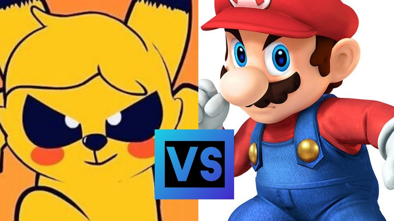 PIKACHU MIKE vs MARIO - Versus 1vs1 - YouTube