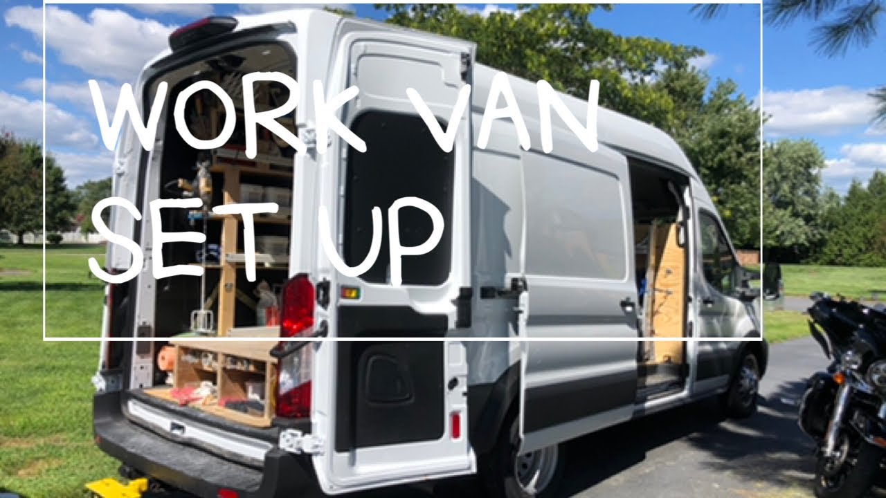 Work Van Set Up#k-one - YouTube