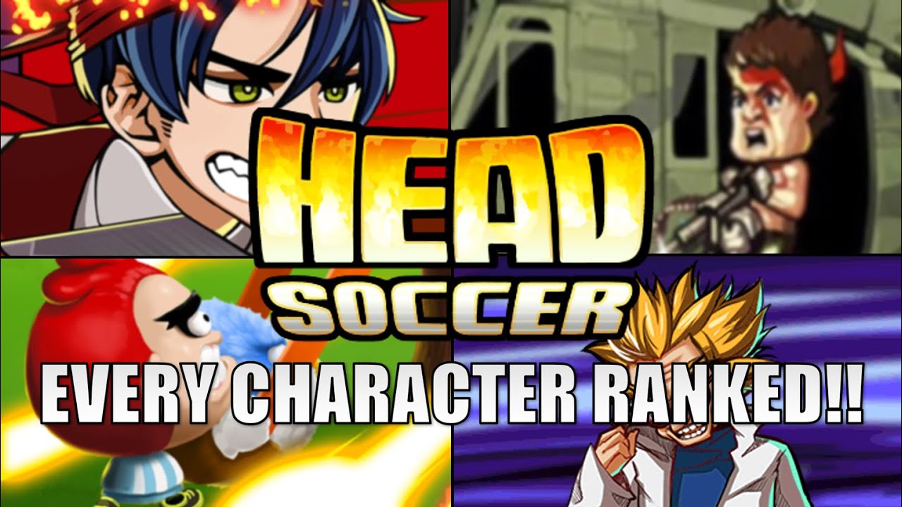 Every Head Soccer Character Ranked (Worst to Best) - YouTube