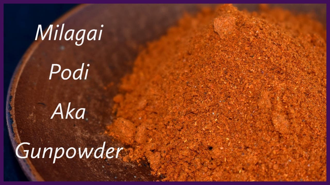 How to make Idli Podi or Gunpowder , Idli Red Powder - YouTube