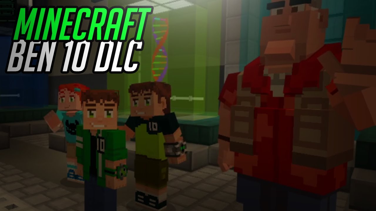Minecraft Ben 10 DLC Gameplay (Bedrock Edition) - YouTube