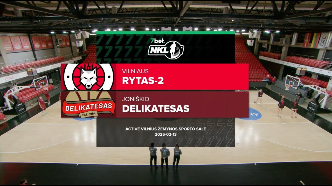 7bet-NKL apžvalga: Vilniaus „Rytas-2“ – Joniškio „Delikatesas“ [2025-02 ...