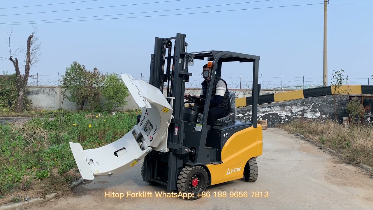Small Electric Forklift 1.5 Ton Mini Lift Truck 1 Ton 2 Ton Battery ...
