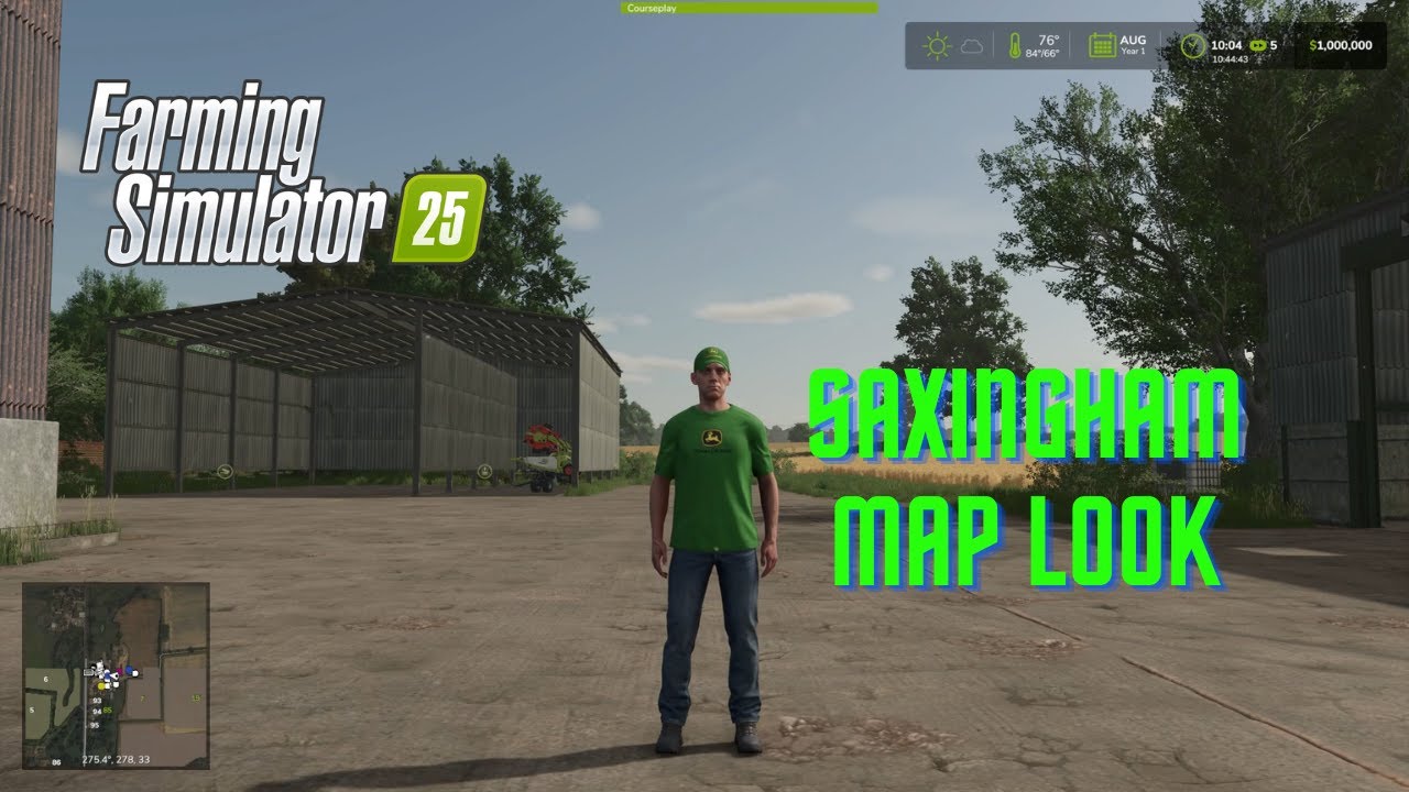 First Look at Saxlingham Map in Farming Simulator 25 | Full Tour & Farm ...
