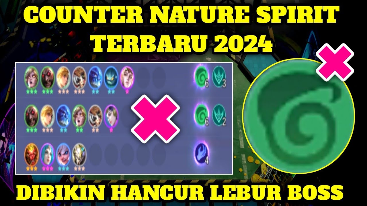 COUNTER NATURE SPIRIT TERBARU 2024||DIBIKIN HANCUR LEBUR BOSS||COMBO ...