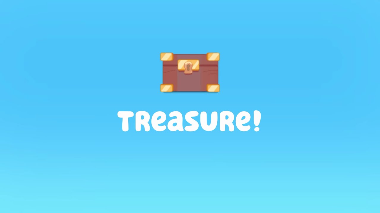 BLUEY the videogame - Treasure - YouTube