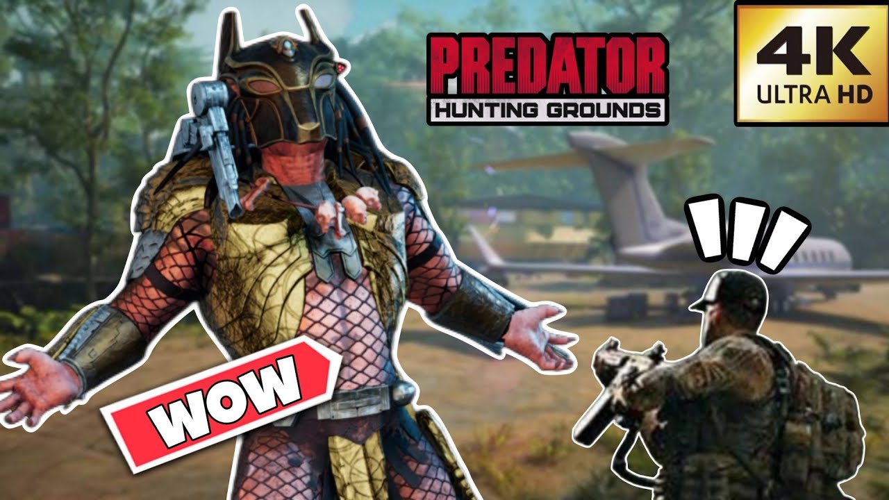 🔥 PREDATOR: HUNTING GROUNDS - 4K 60FPS MAX GRAPHICS! 🎮 COMEBACK ...