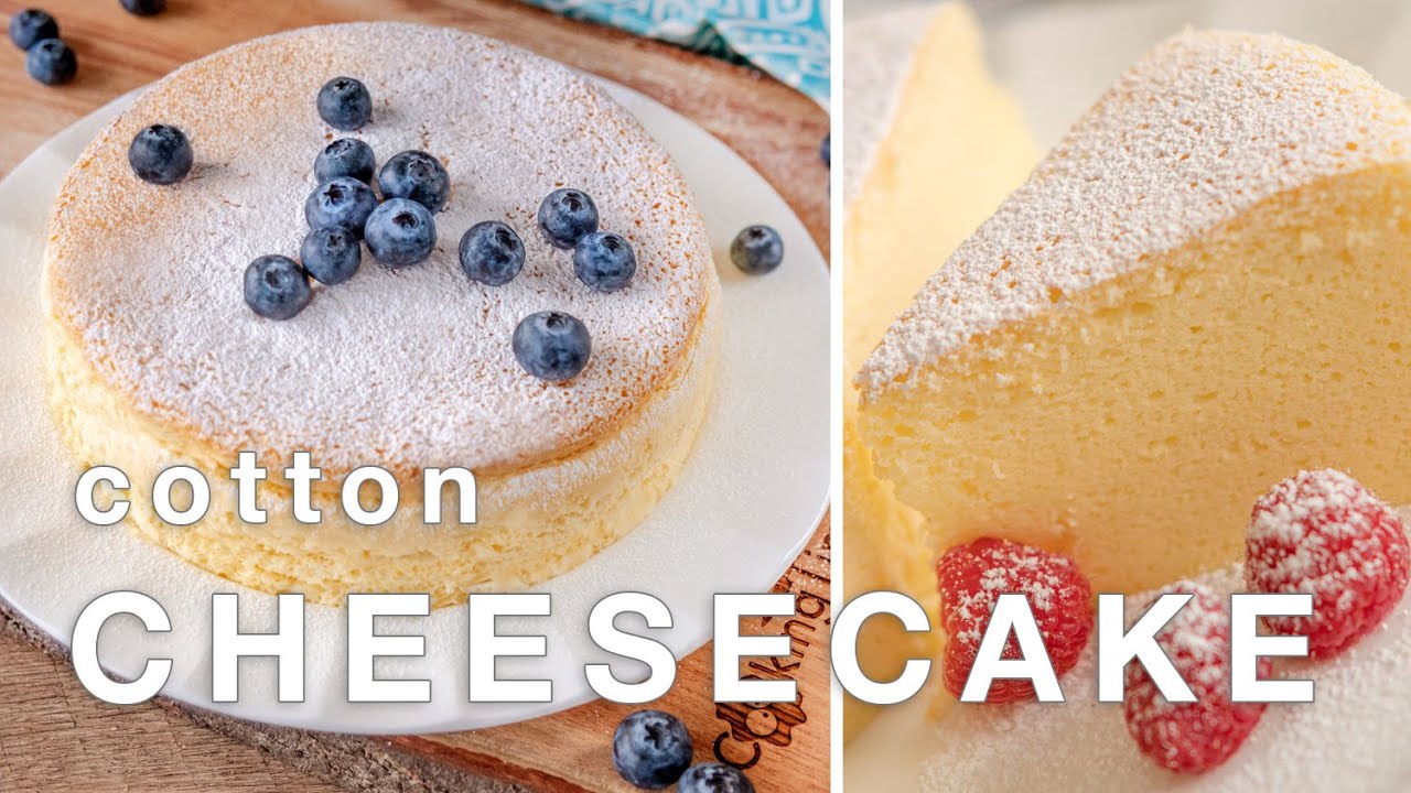 Cotton Cheesecake recipe | How to make Japanese Cheesecake better than ...