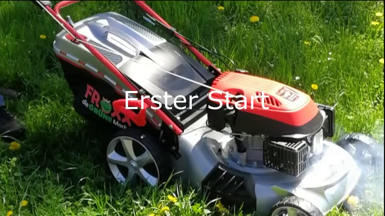 FROXX President Silver 173 cm³ OHV + Alligatormesser - YouTube