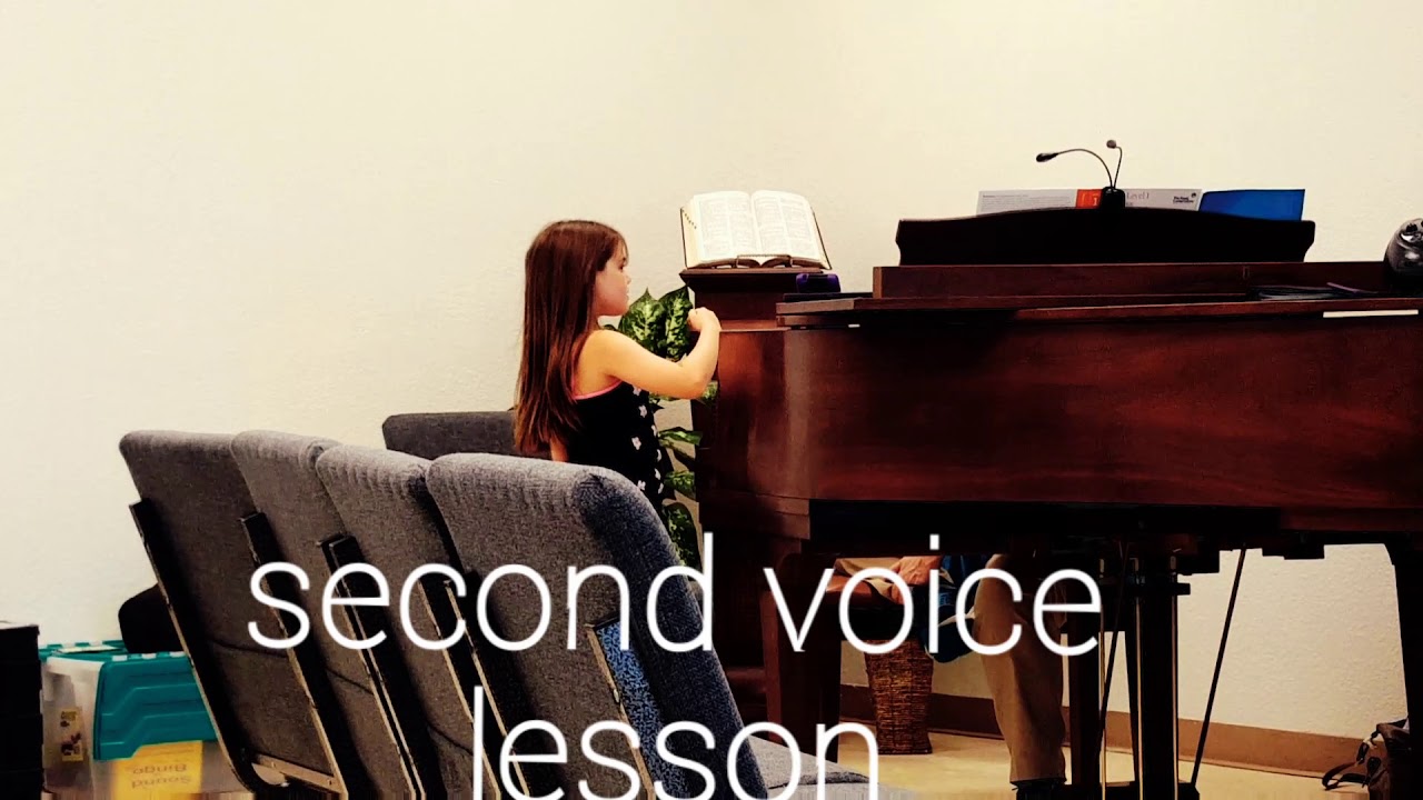 Second voice lesson - YouTube