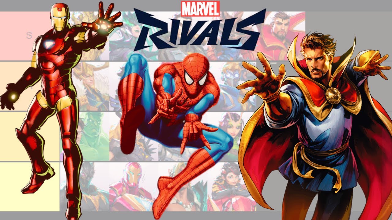 The ULTIMATE Marvel Rivals TIERLIST | Who Comes out on Top? - YouTube