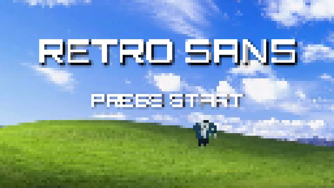 Retro Sans - YouTube