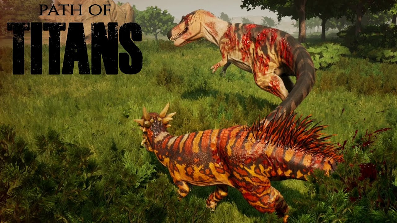 Dasp Wants To Eat My Pachy - Path of Titans Gameplay - YouTube