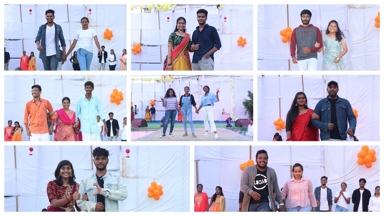 Ramp walk LingayasFest 2022 || lingayas institute of management and ...