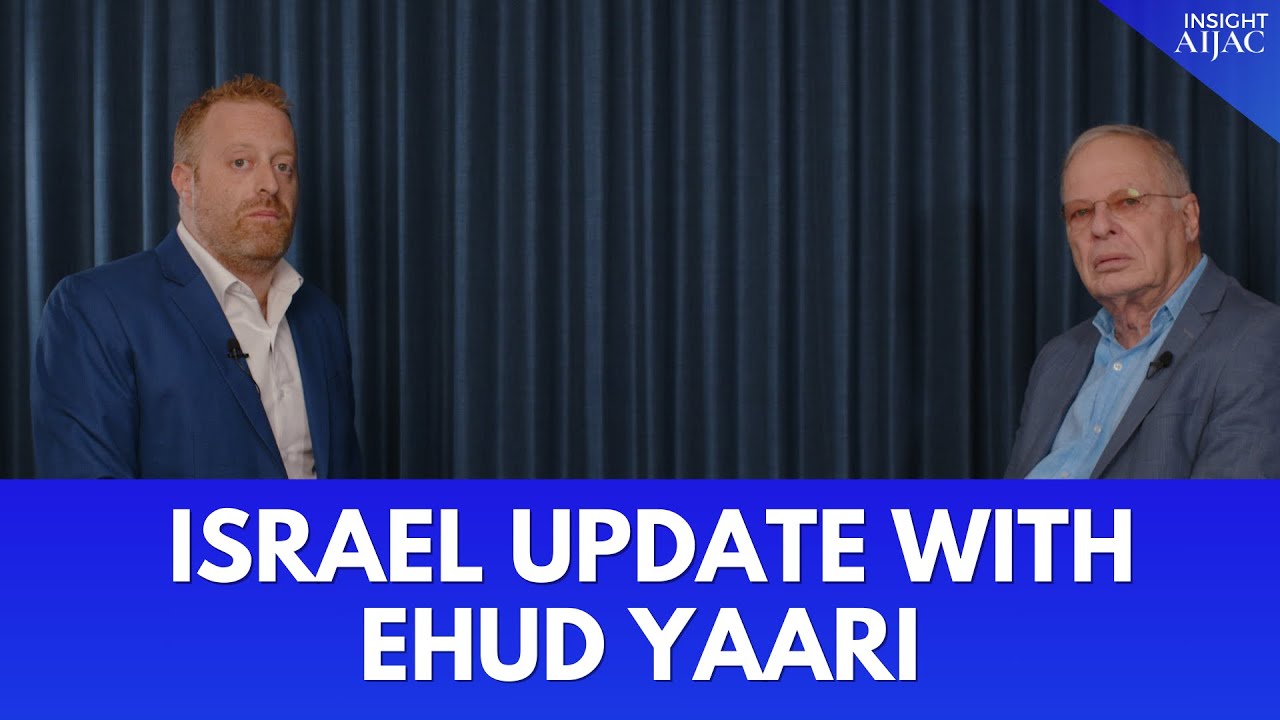 Ehud Yaari in conversation with AIJAC's Executive Manager Joel Burnie, 3.04.2025 - YouTube