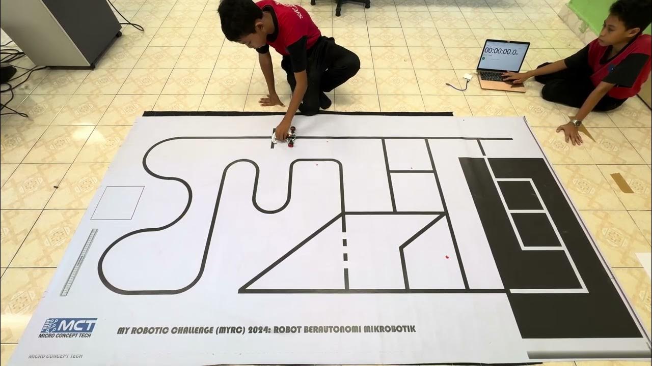 MYRC 2024 (Mikrobotik) SK Kelaboran , AB Robotik - YouTube
