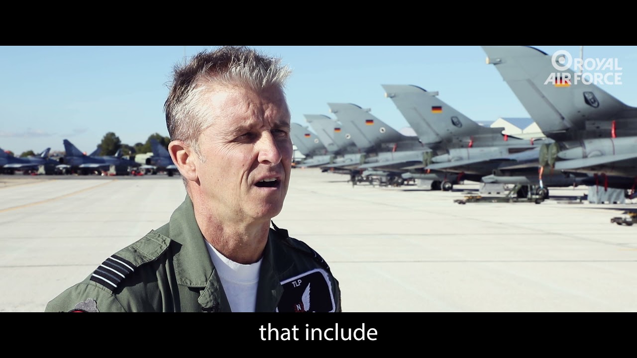 RAF Voyager in the Tactical Leadership Programme - YouTube