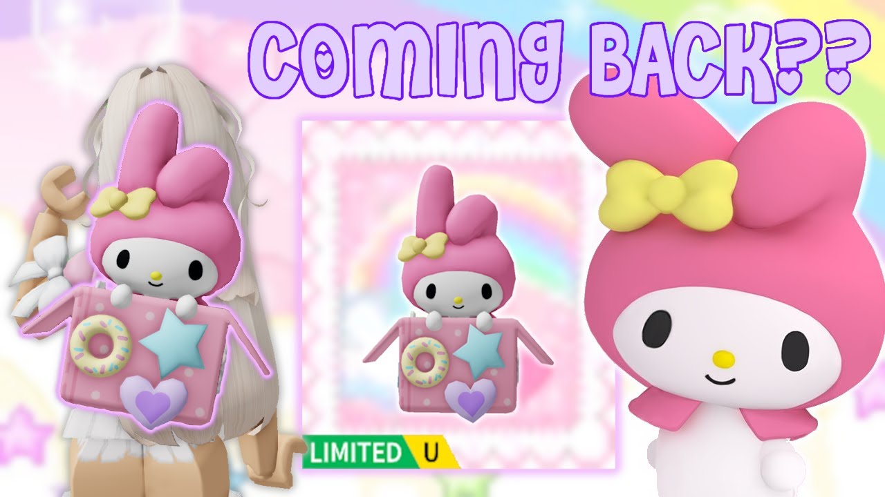 This UGC is Coming Back?? | My Melody Backpack 2025 Rerelease | Roblox ...