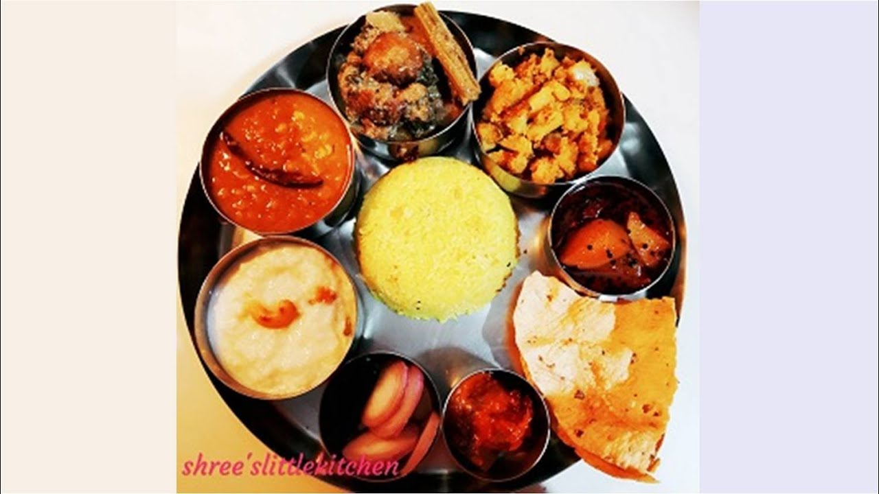 BENGALI STYLE VEGITABLE THALI/VEG THALI/LUNCH THALI - YouTube