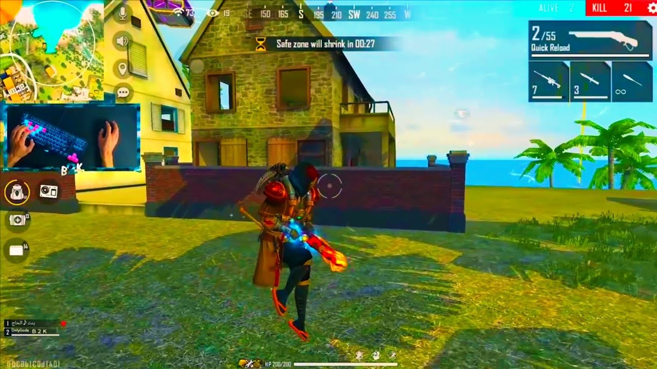 [B2K] FREE FIRE HIGHLIGHTS GAMEPLAY VIDEO | BRON2KILL FREE FIRE ...