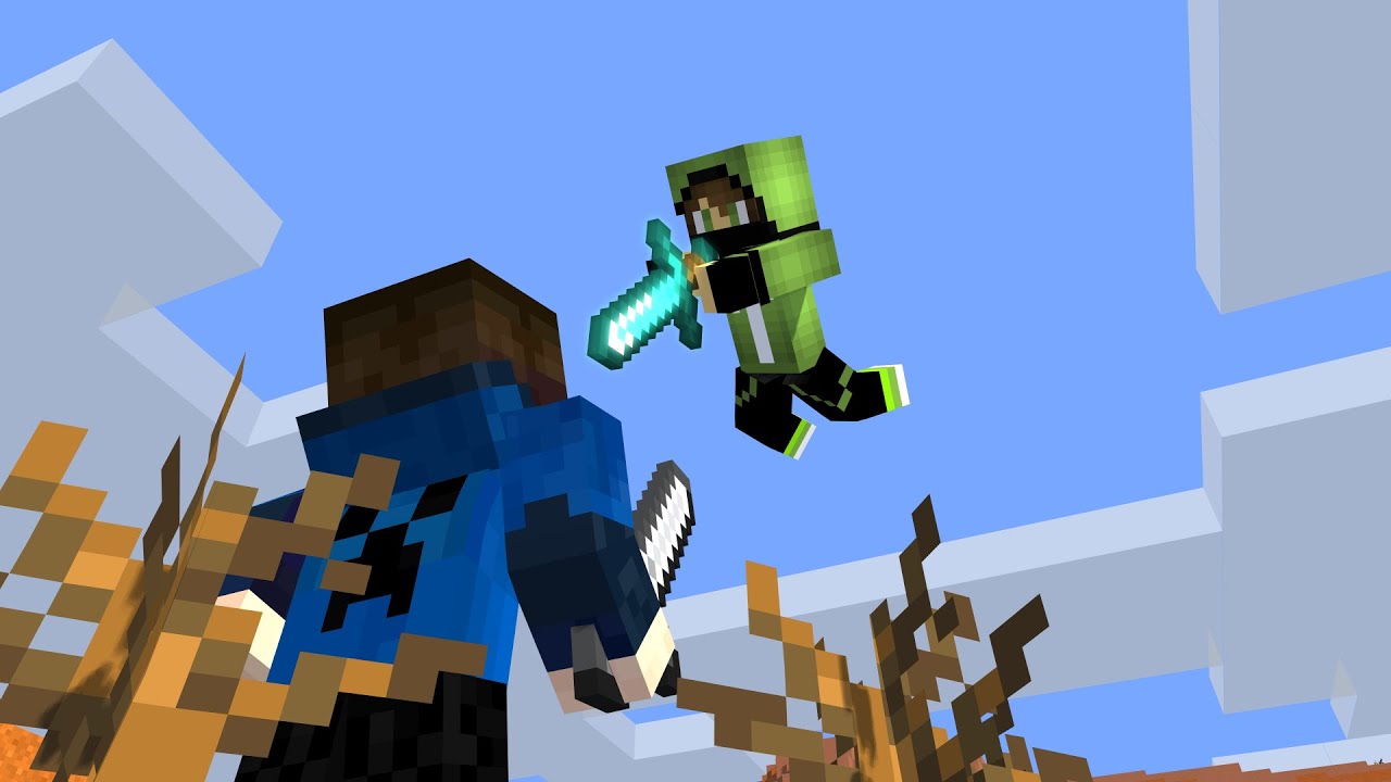 "The Desert Sword Fight" [Minecraft Animation] #minecraft #subscribe # ...