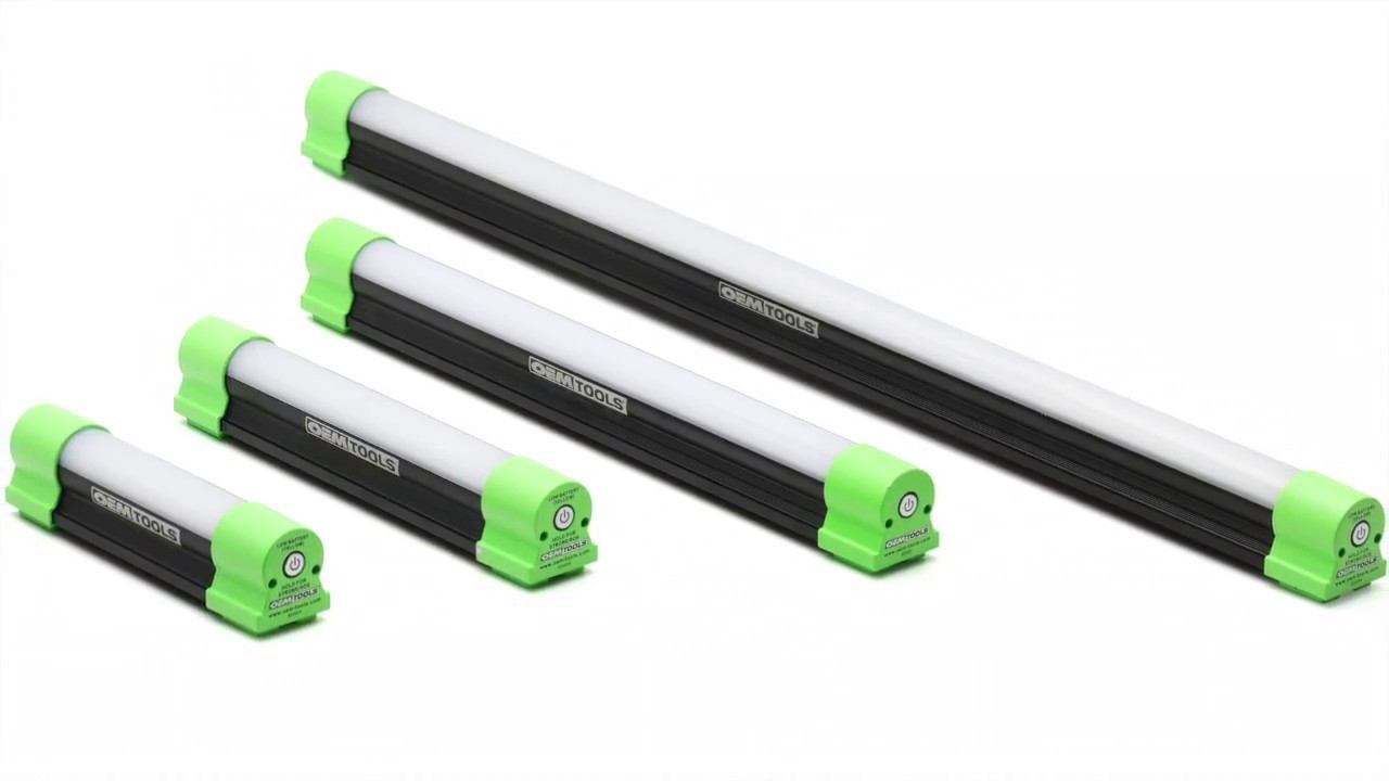 OEMTOOLS Rechargeable Work Lights - YouTube