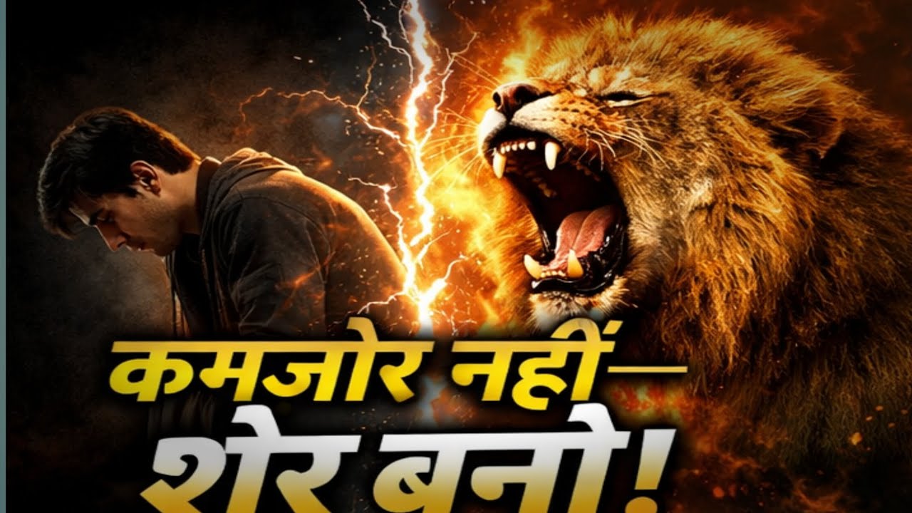 Kamjor nehi khud ko sher bano mindset mental strong #mindset # ...