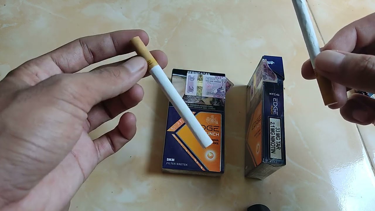 ROKOK BARU RASA MANGGA BUAH EDGE POUCH | ROKOK HARGA 14 RIBU - YouTube