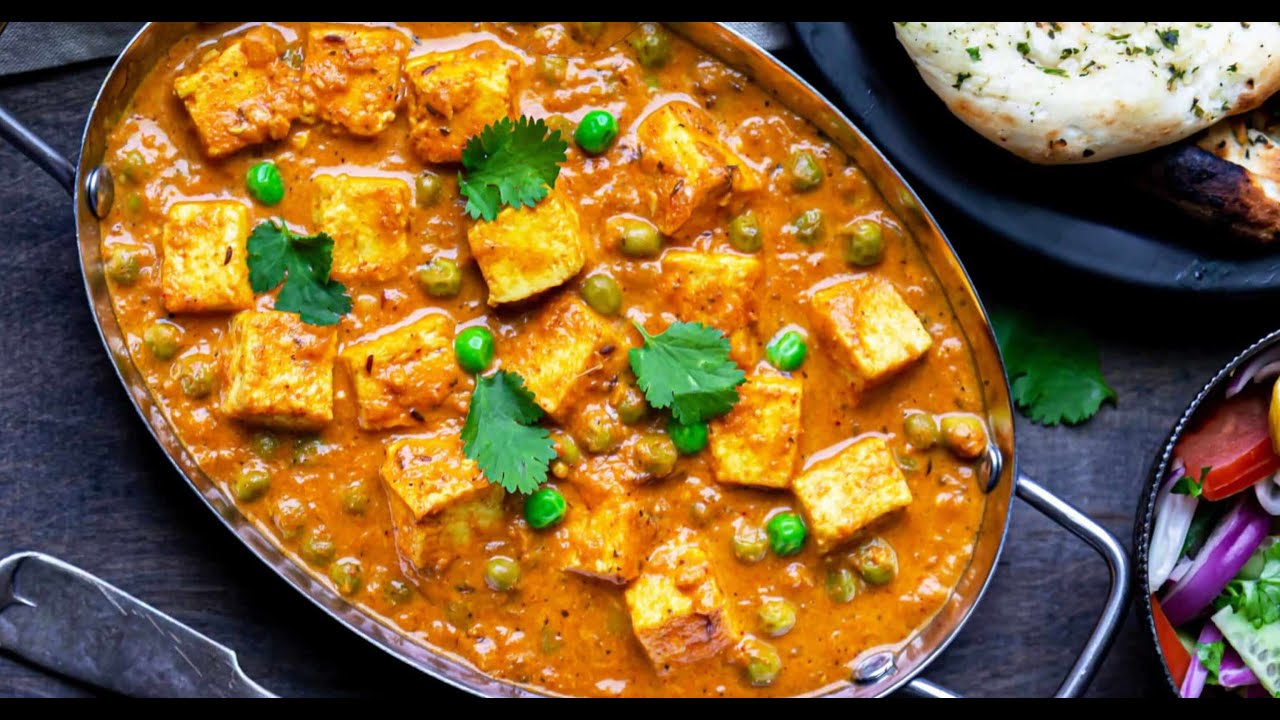 Mattar Paneer recipe by Rizwan jutt offical - YouTube