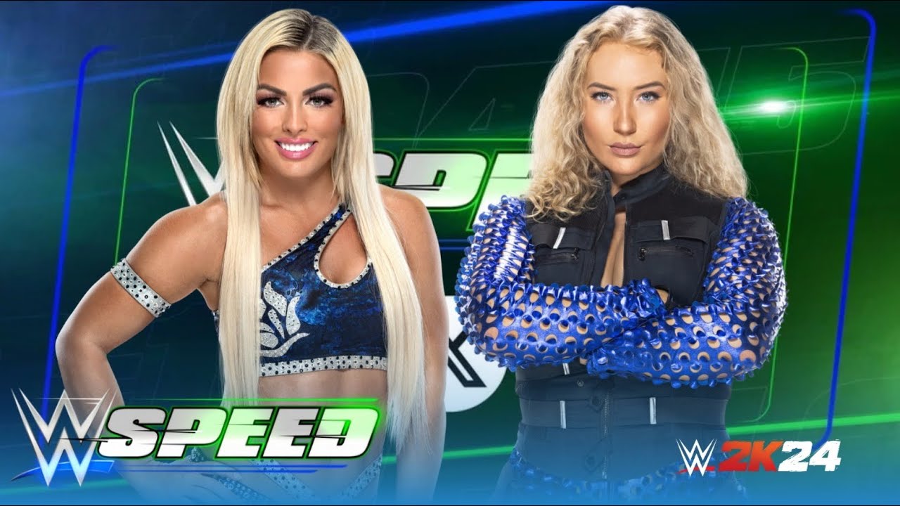 WWE 2K24: MANDY ROSE VS NIKKITA LYONS [SPEED] - YouTube