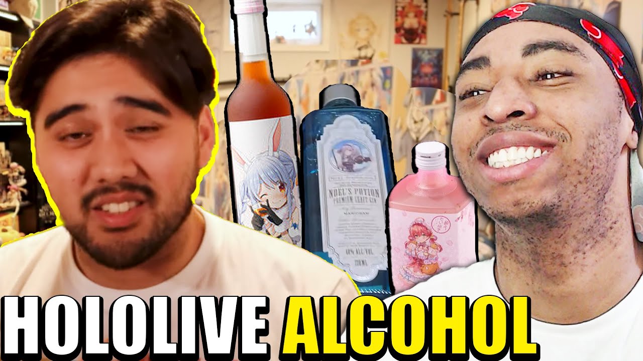 Non Alcoholic Tries HoloLive Alcohol - YouTube