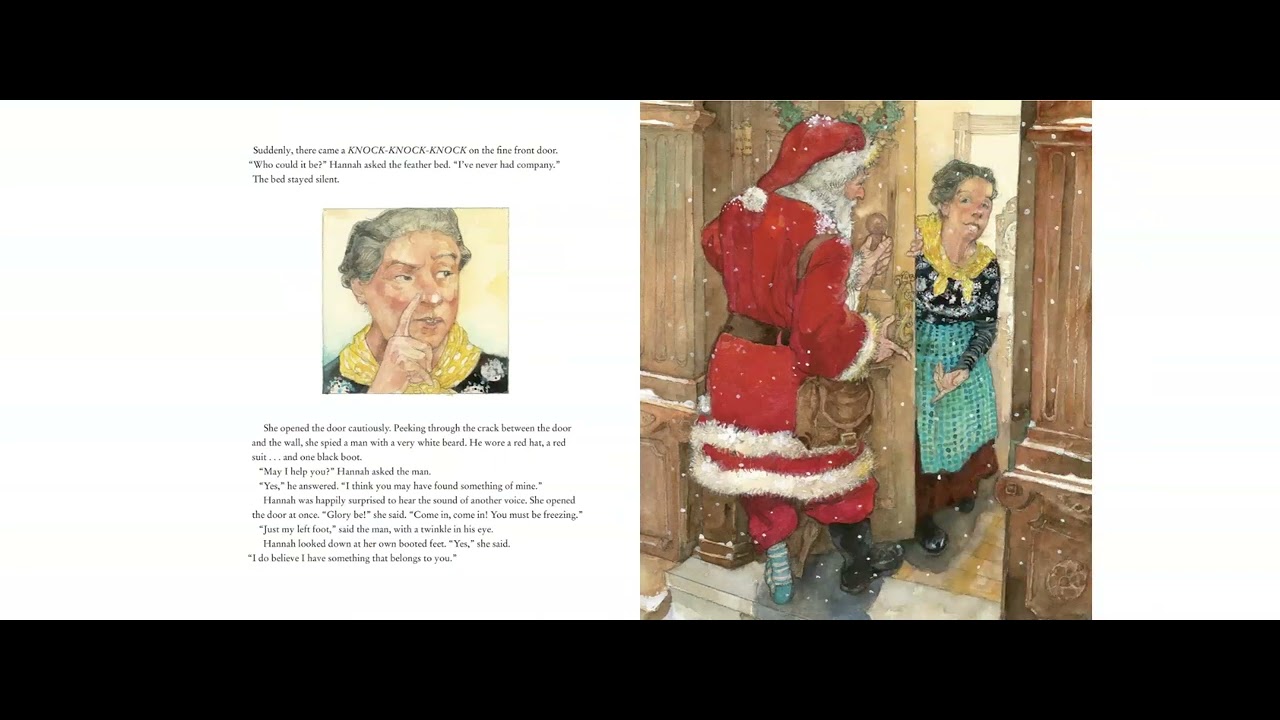 The Christmas Boot by Lisa Wheeler, a Christmas Read Aloud - YouTube