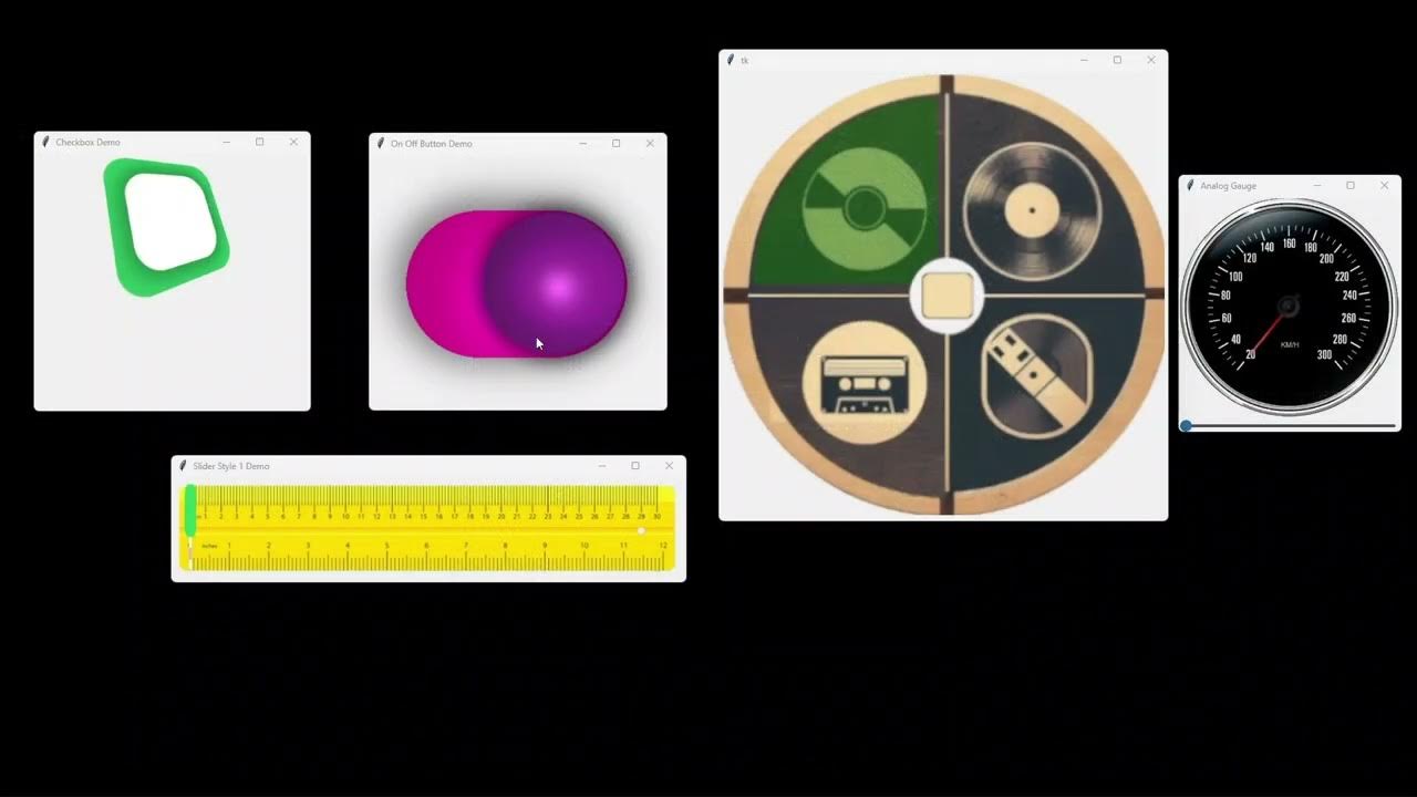 Python Widgets and UI Design using GIMP - YouTube