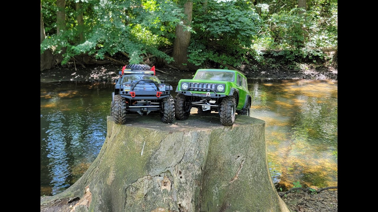 Redcat Gen 7 pro & Gen 8 river crawling. RC rock crawler.#redcat #RC ...