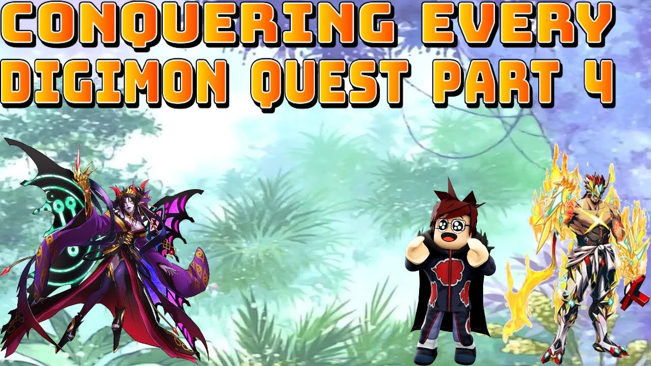 Conquering Every Quest in Digimon Roblox Part 4: Getting Lilithmon X ...