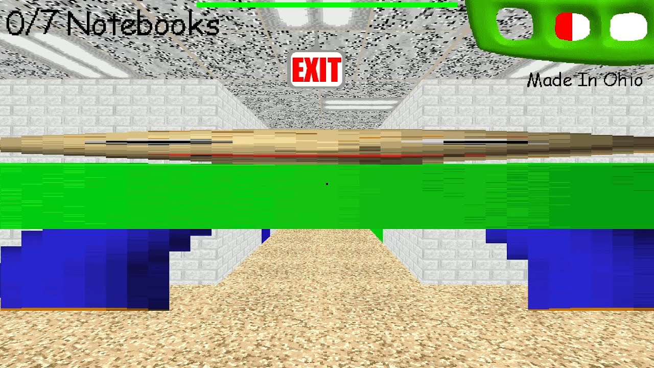 Can't Even Play Baldi's Basics Normally In Ohio - YouTube