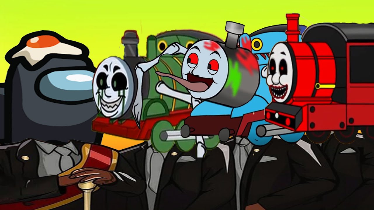 AMONG US VS PERCY VS SC4RY TH0M45 THE TRAIN VS CH**CH** CH4RL3 ...